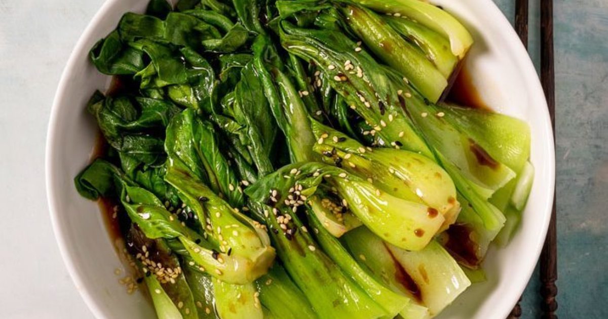 Garlic and Lemon Pak Choi | Groobarb's Wild Farm