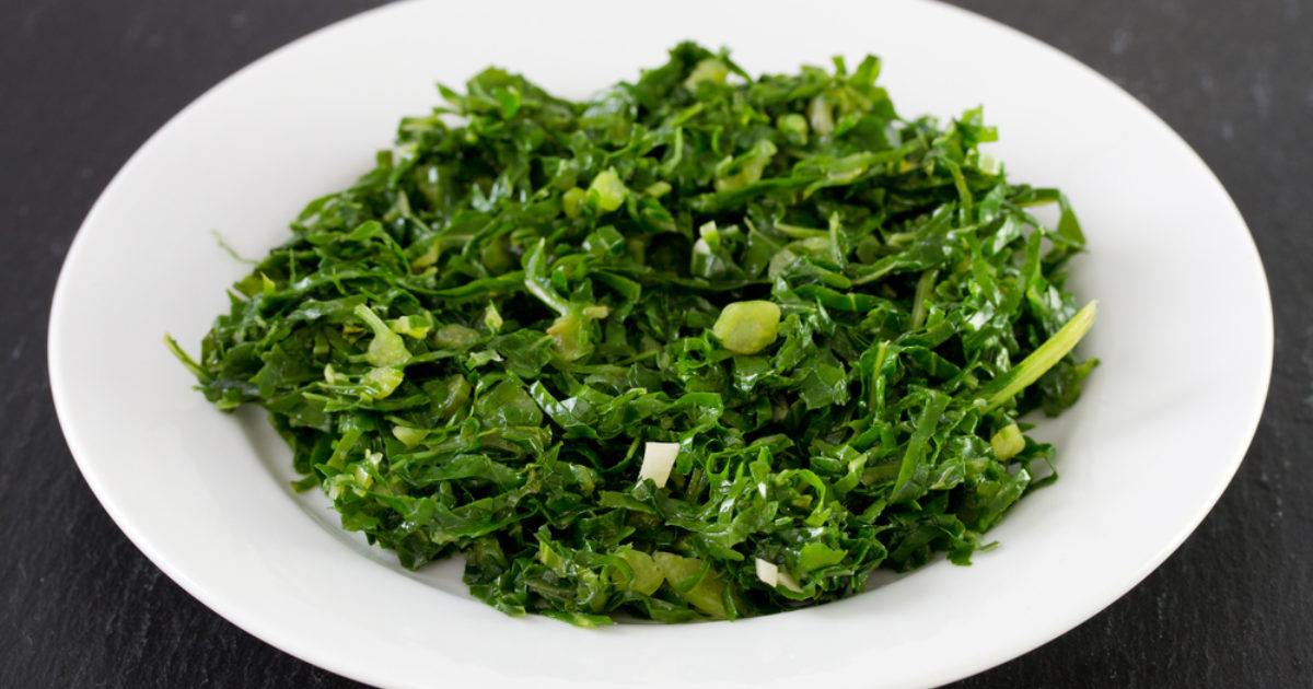 Spring Greens with Mustard Seeds | Groobarb's Wild Farm