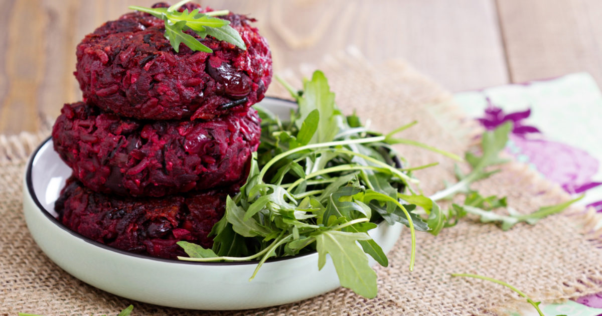 Beetroot Burgers | Groobarb's Wild Farm