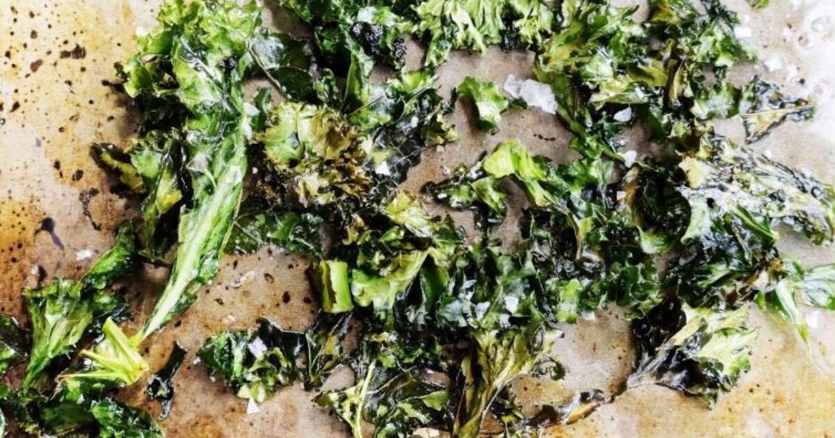 Crispy Kale | Groobarb's Wild Farm
