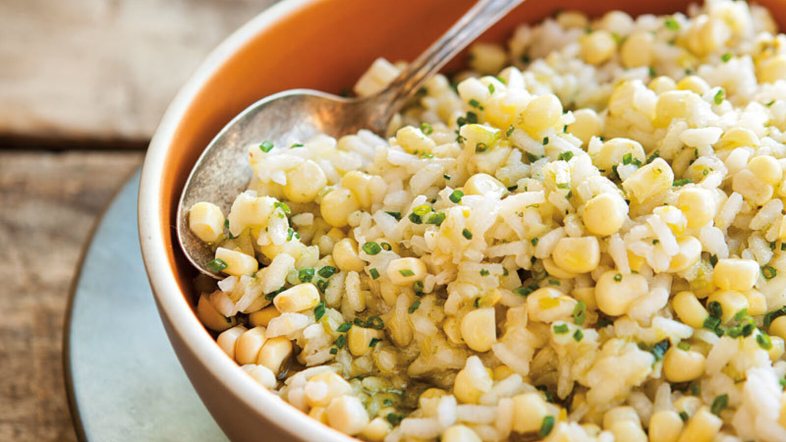 Easy Sweet Corn Risotto With Leeks | Groobarb's Wild Farm